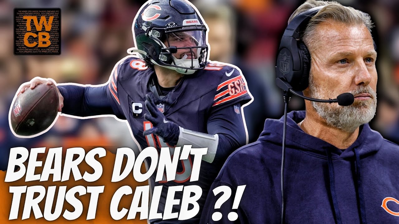 Chicago Bears Coaching Staff Doesnt Trust Caleb WIlliams ?! BEARS FANS DONT TRUST YOU !!! - YouTube
