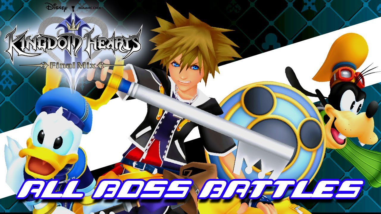 Kingdom Hearts II Final Mix - ALL BOSS BATTLES - YouTube
