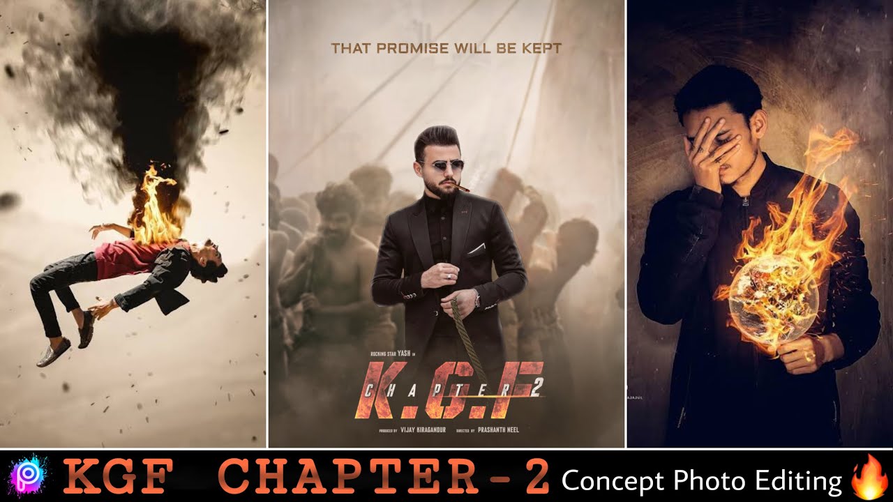 KGF Chapter 2 Photo Editing || Picsart KGF2 Photo Editing || KGF 2 ...