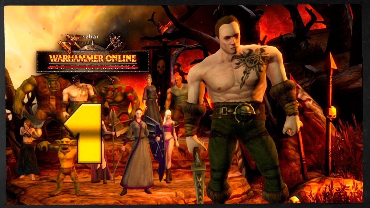 Return of Reckoning: Warhammer Online Раса: Chaos Класс: Marauder #1 ...