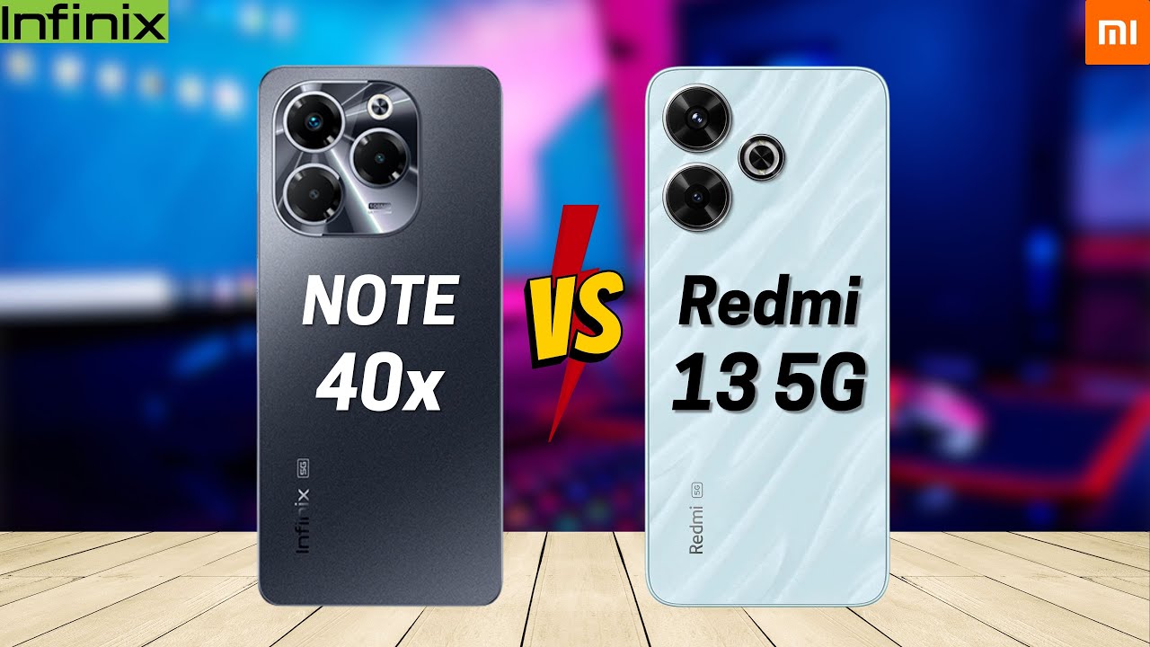 Infinix Note 40x vs Redmi 13 5G - YouTube