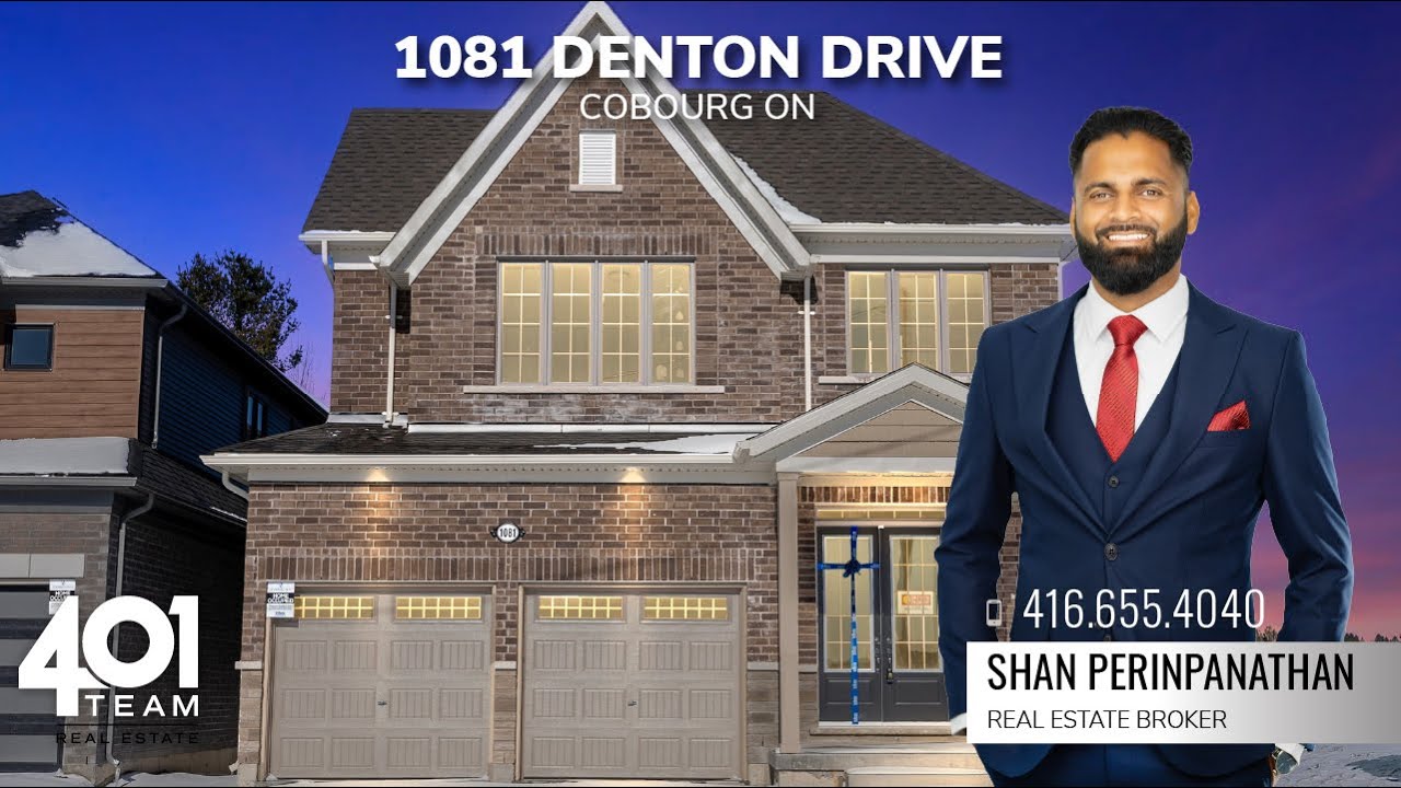 1081 Denton Drive, Cobourg ON - Shan Perinpanathan - YouTube