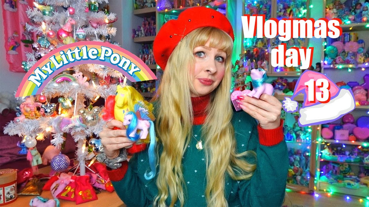 Vlogmas day 13 - opening advent calendars - G1 My little Pony, 90s ...