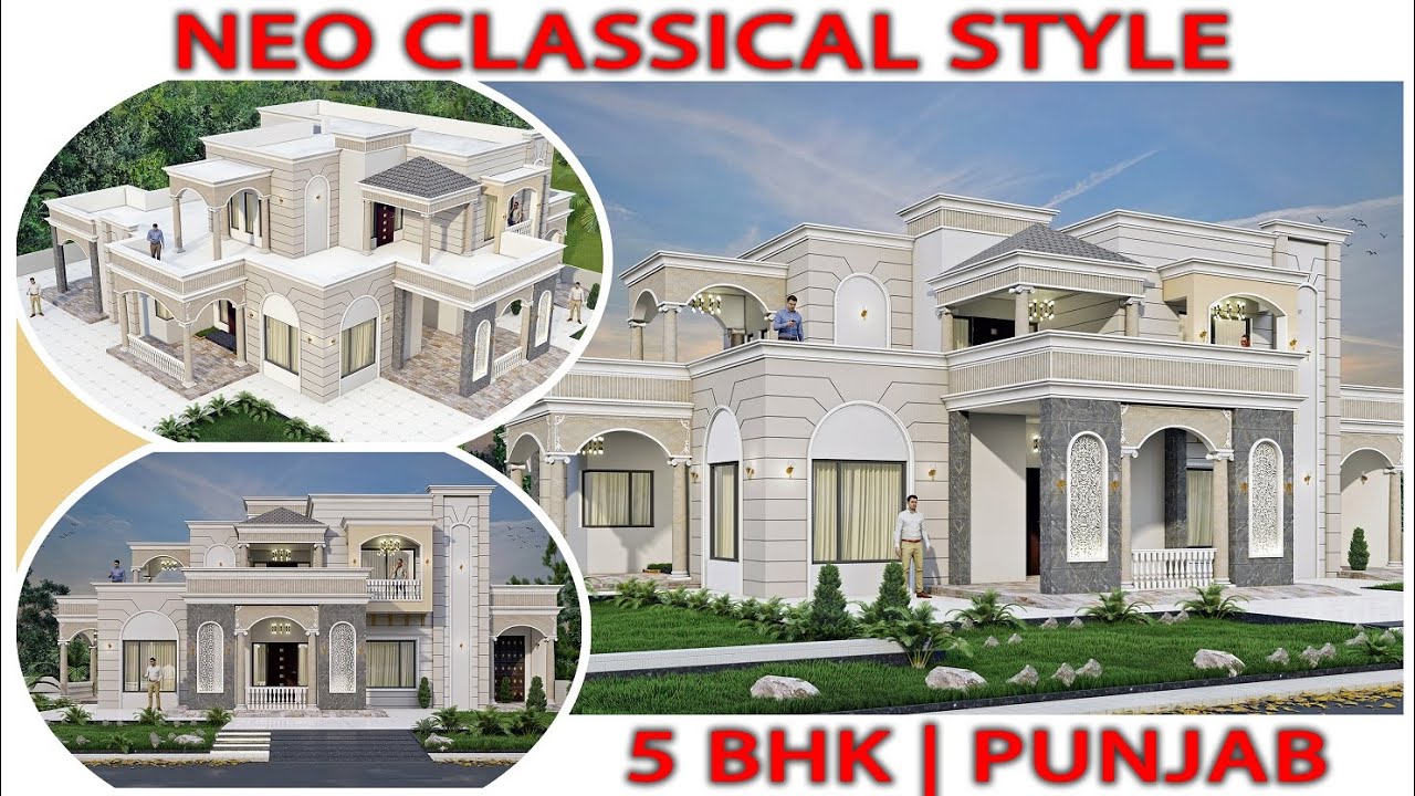 Contemporary FARM HOUSE Design | 5 BHK HAVELI STYLE | PUNJAB ...