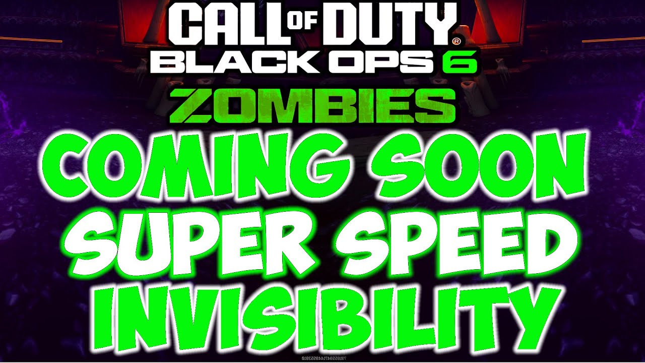 BO6 Zombies Glitches: Super Speed Invisibility Glitch - YouTube