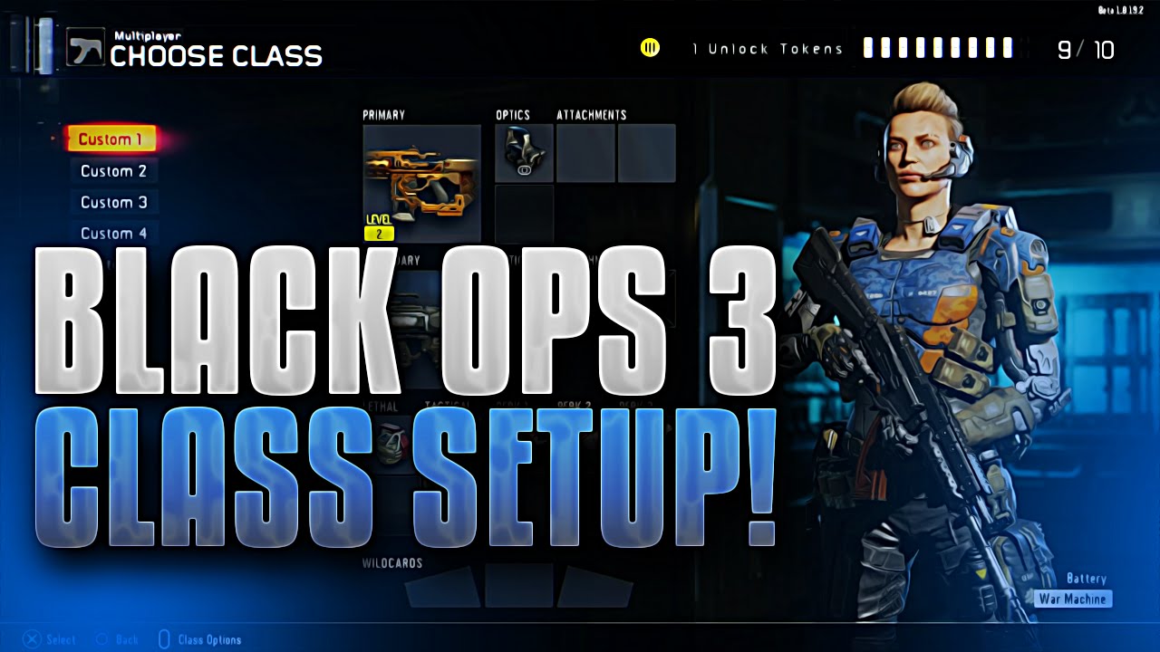 Call of Duty: Black Ops 3 - UPDATED BEST CLASS SETUPS! (COD BO3 Class ...