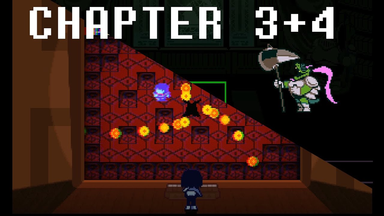 Deltarune [Chapter 3+4] - Secret Super Bosses - YouTube
