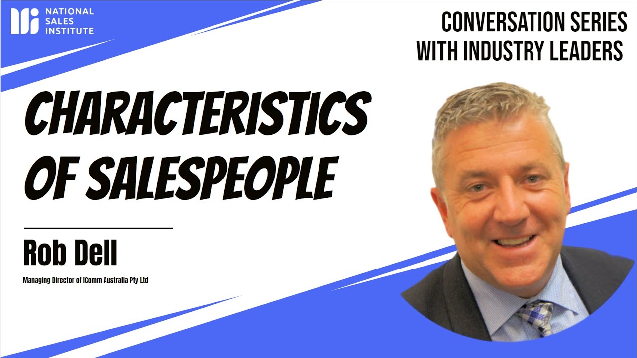 National Sales Institute Conversation with Rob Dell - YouTube