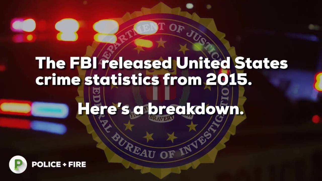FBI 2015 Crime Statistics - YouTube