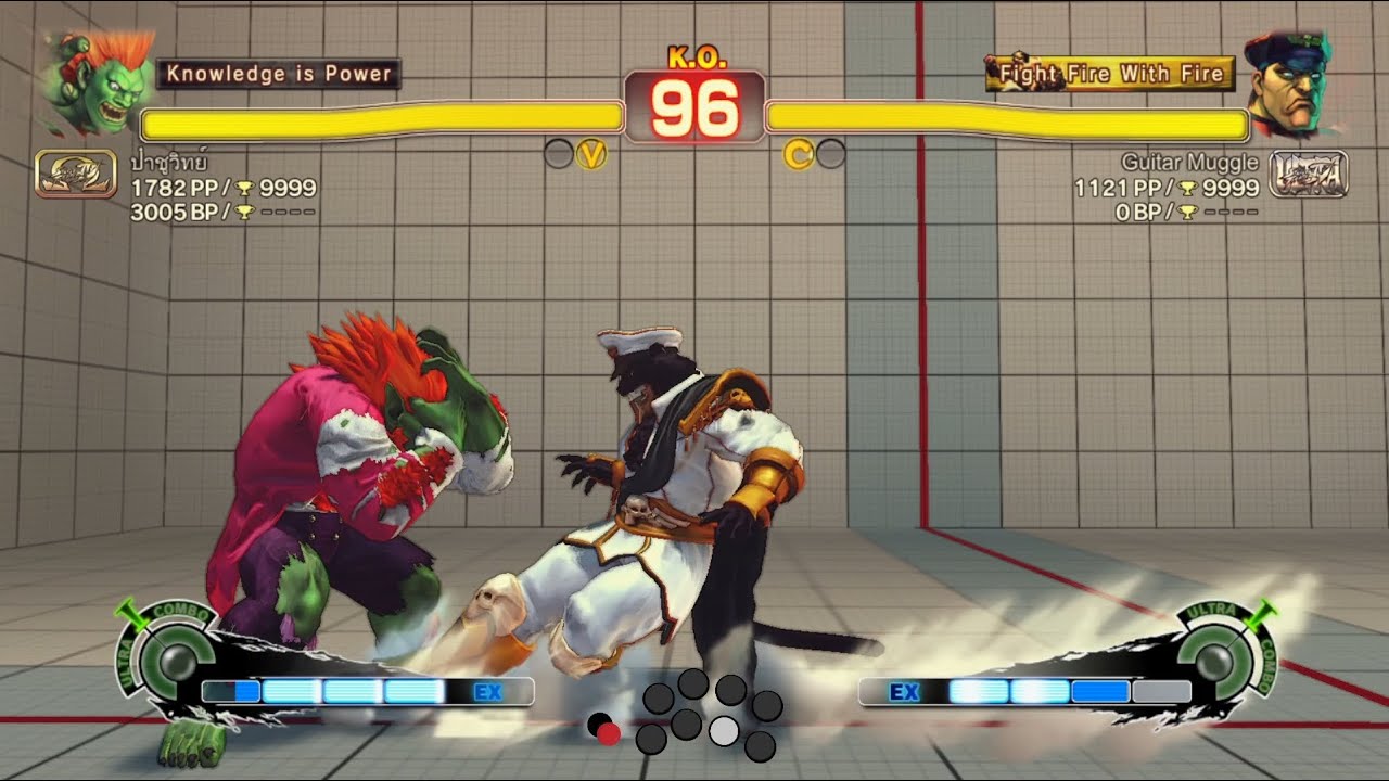 Playing with Blanka, you need to rely on trickery - YouTube