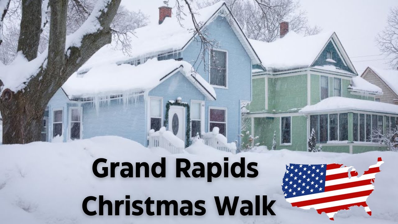 Snowy Walk || Grand Rapids || Michigan || New Year 2023 || Teaser - YouTube