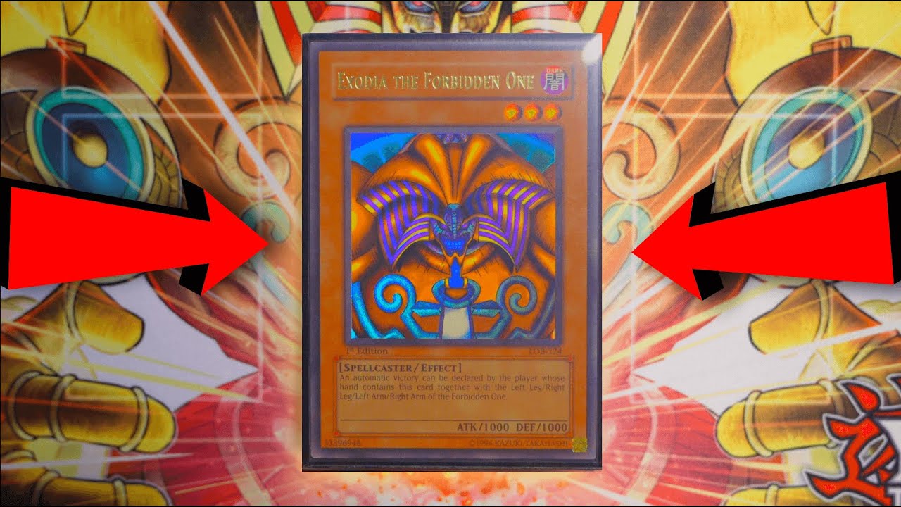 Yugioh Exodia The Forbidden One 1st Edition 5 Card Set Exodia, Die