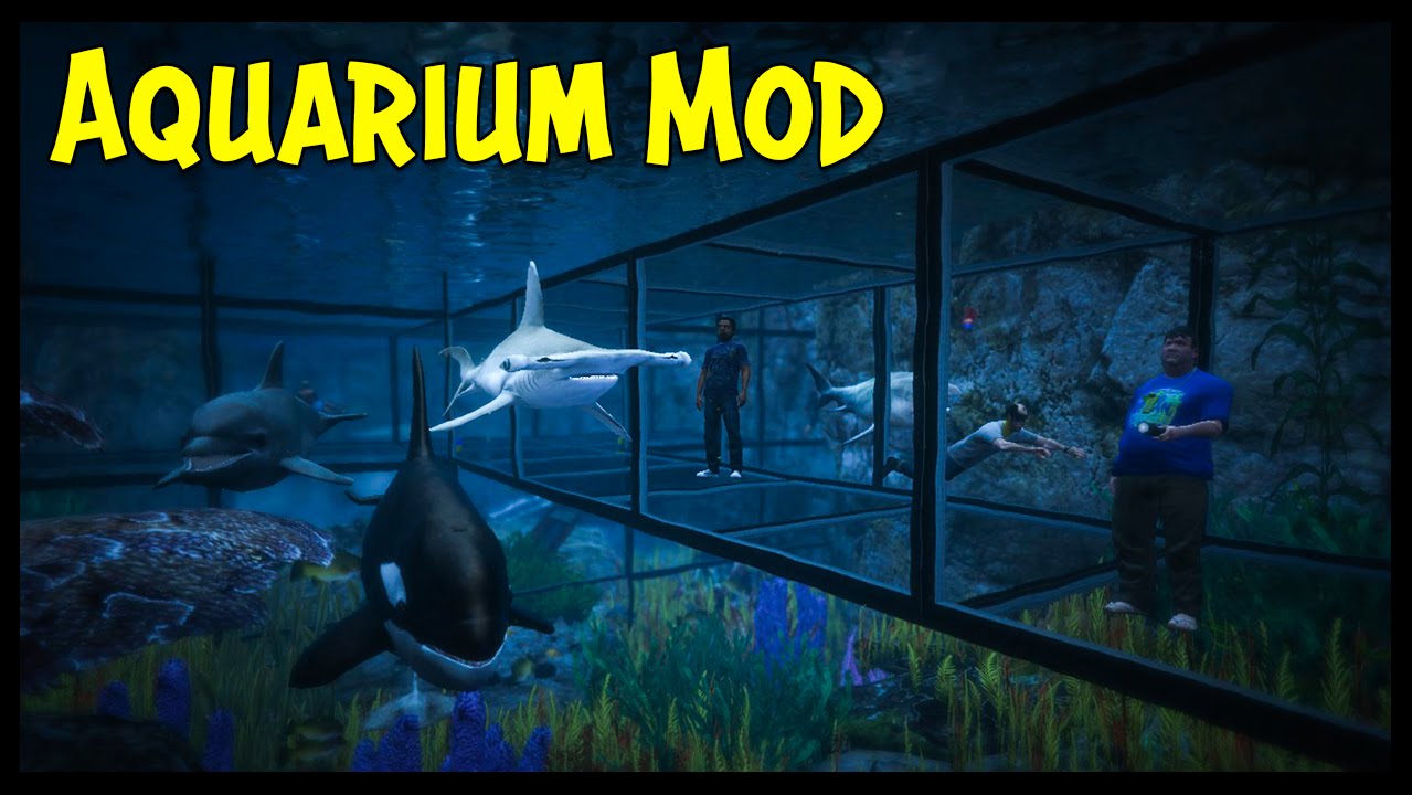 AQUARIUM MOD IN GTA 5! (Mod Showcase) - YouTube
