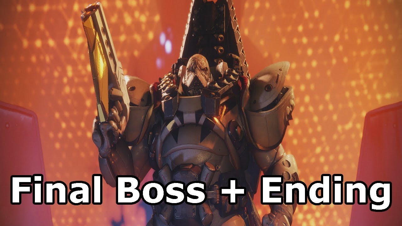 Destiny 2 - Final Boss + Ending - YouTube