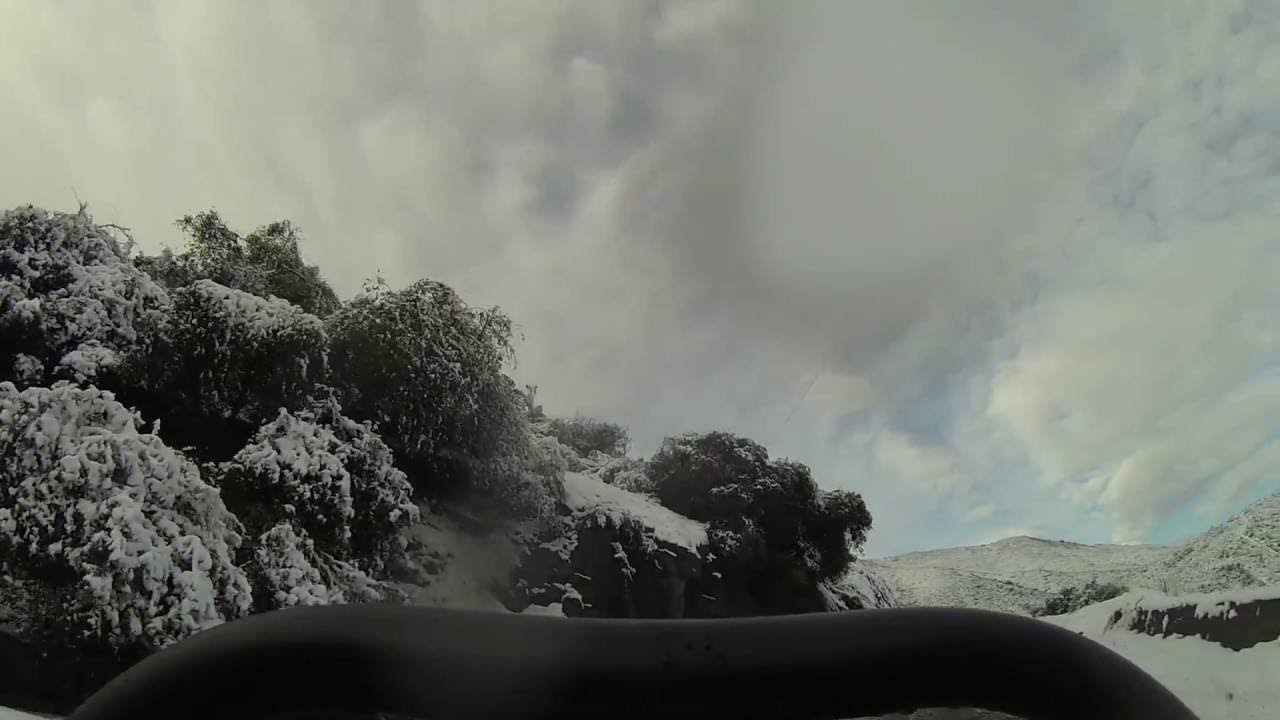 Rare snow in Murrieta, CA - YouTube