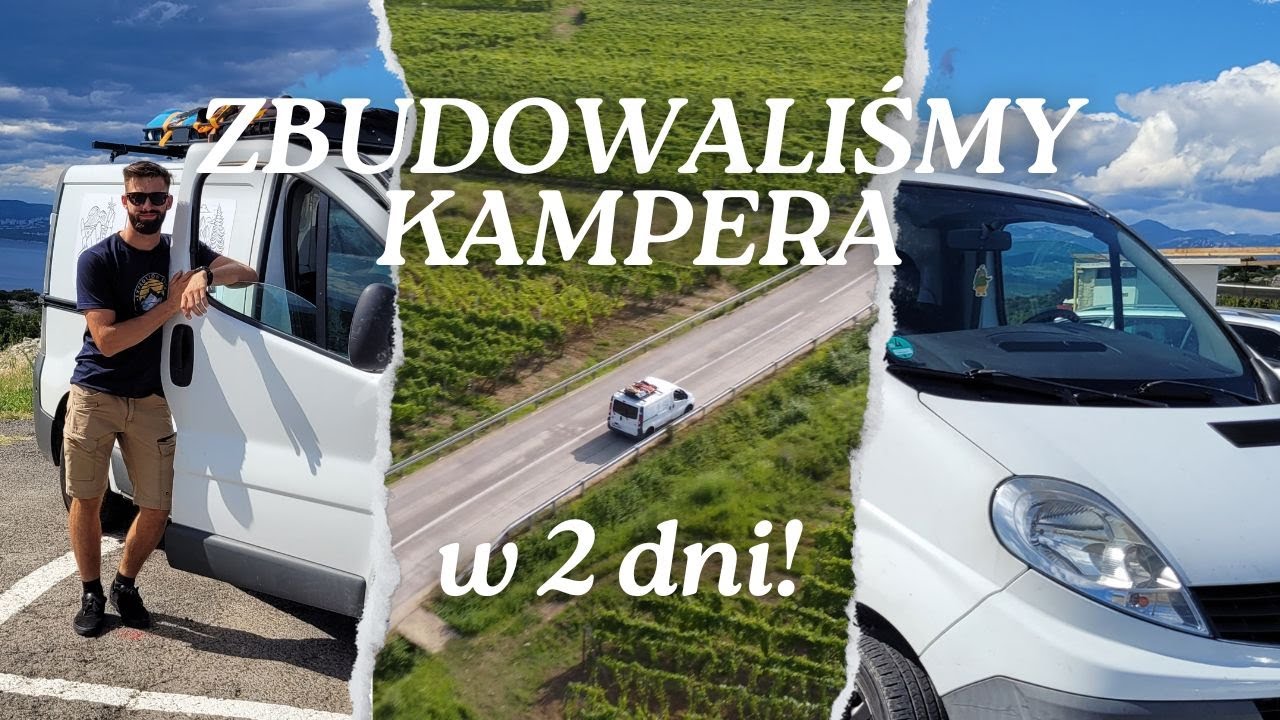 Nasz Mini Kamper (z busa roboczego) - Renault Trafic - YouTube