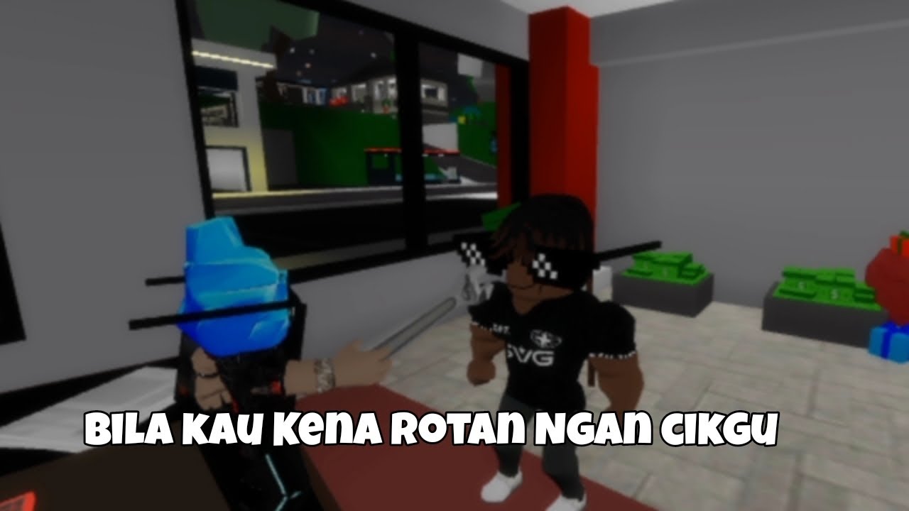 Bila kau kena rotan Ngan cikgu (Roblox Malaysia) - YouTube