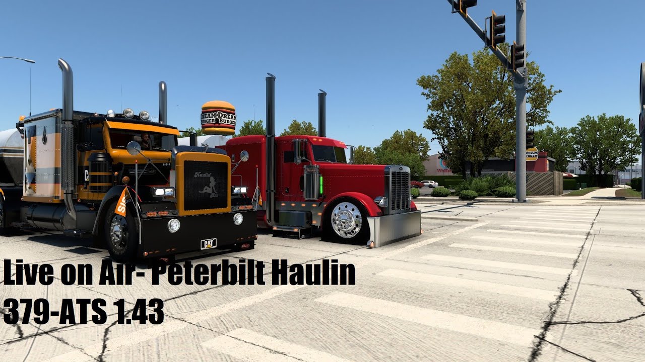 Live | Rolling Peterbilt´s 389-379-351 | Drive and Style | ATS 1.43 DE ...