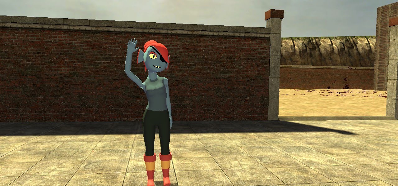 (Gmod) The Death Of Undyne (Undertale) - YouTube