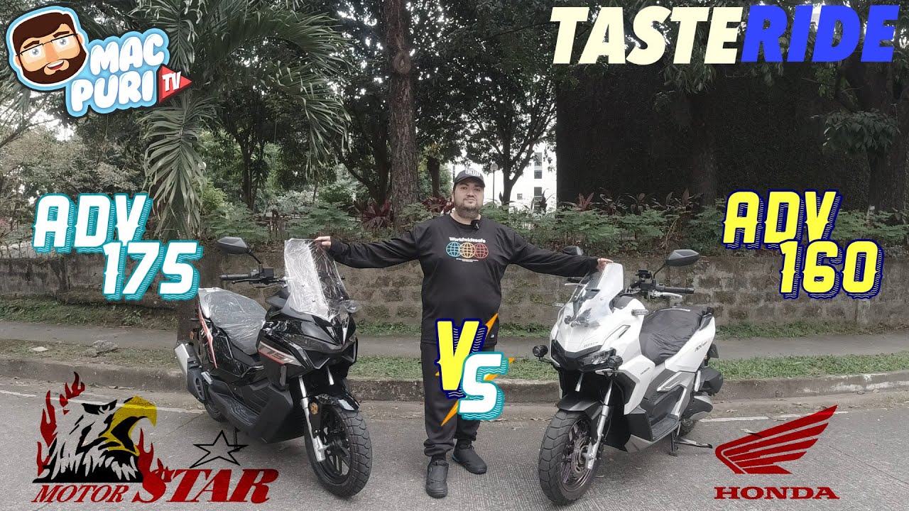 MOTORSTAR ADV 175 vs Honda ADV 160 | Side by Side Comparison - YouTube