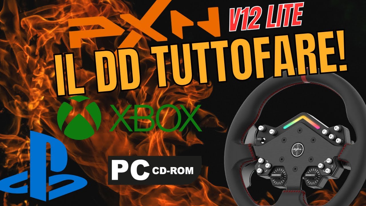 PXN V12 Lite il Direct Drive Tuttofare! - YouTube