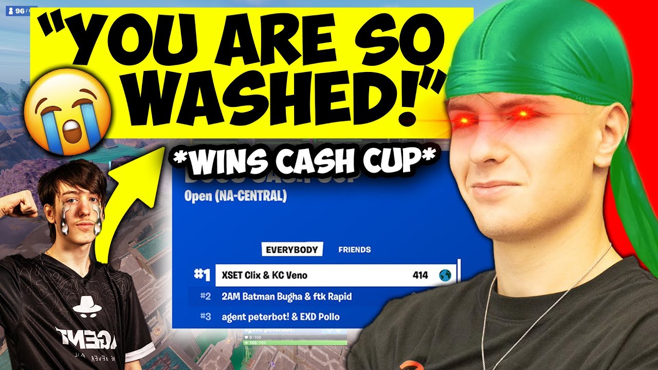 Clix and Veno BEEF PETERBOT! *Bucke, Khanada* - YouTube