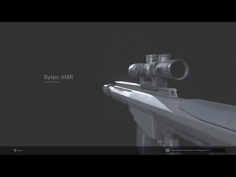 Rytec AMR .50 Cal Gameplay! COD: Modern Warfare - YouTube