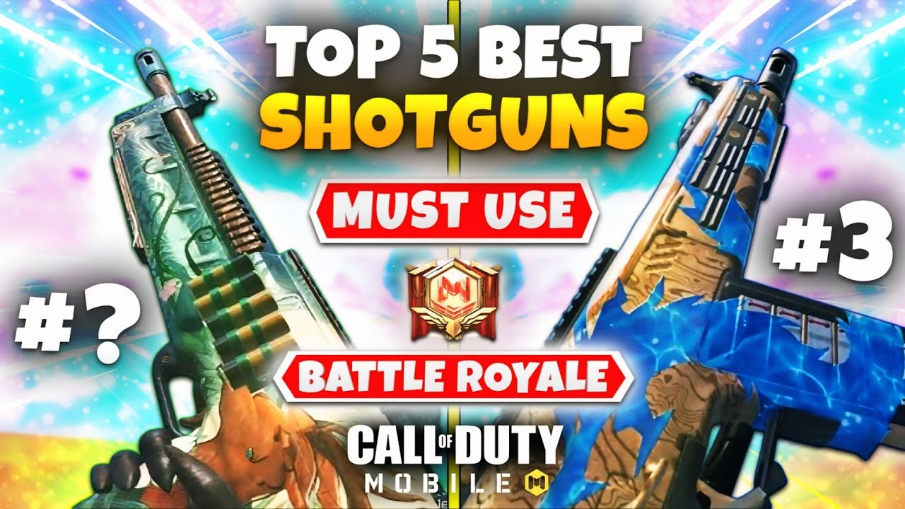 Top 5 BEST SHOTGUNS In Battle Royale | Call Of Duty Mobile | BEST Shotgun Gunsmith Loadouts For ...