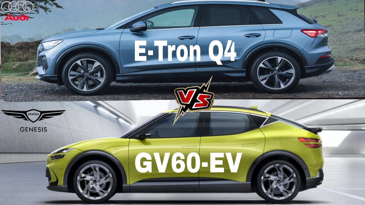 2022 Genesis GV60-EV vs 2022 Audi Q4 E-Tron - Specs, Sound, Exterior and Interior Comparison ...