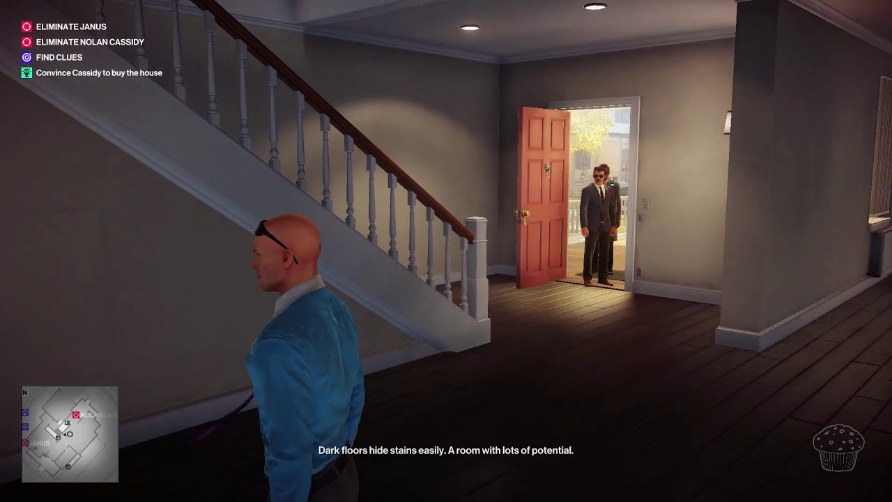 Hitman 2 | Nolan Cassidy checks the basement vault - House for Sale ...