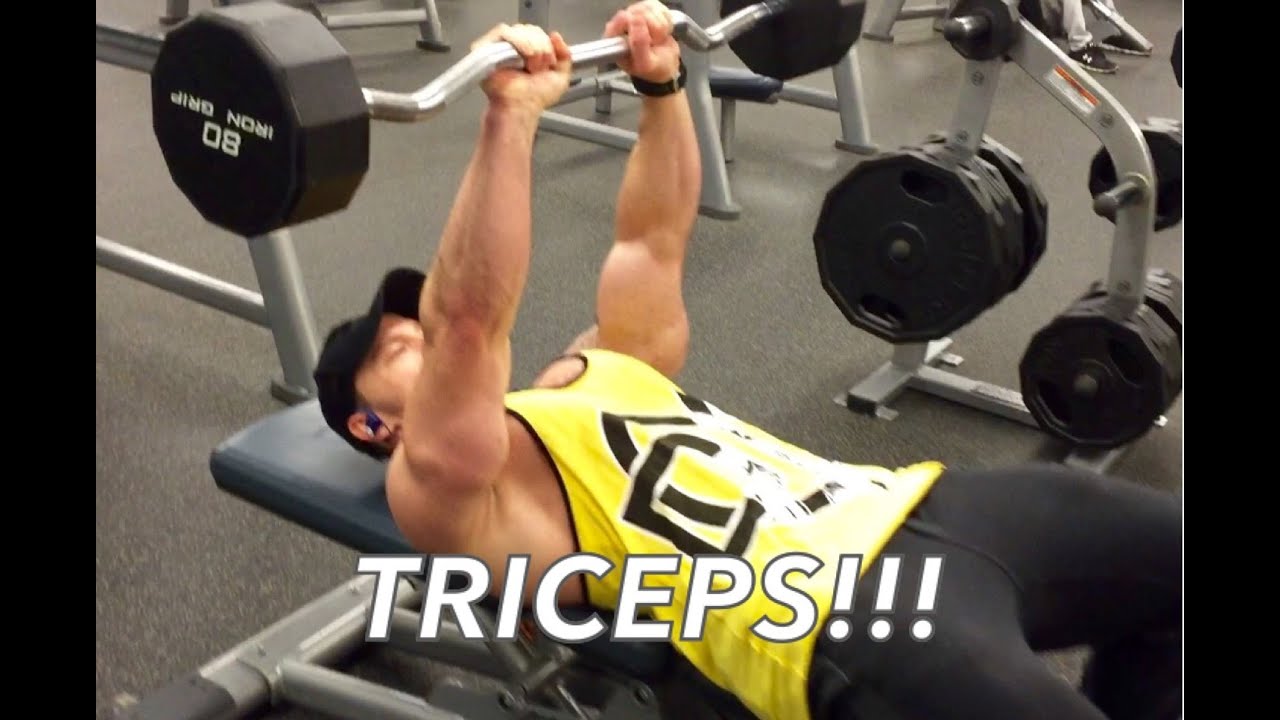 3 SKULL CRUSHER EXERCISES Variety Is Key YouTube