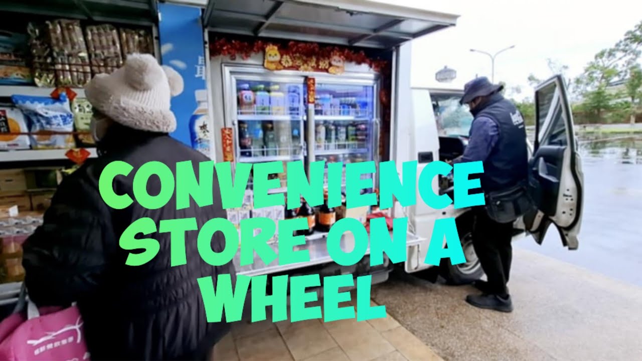 CONVENIENCE STORE ON A WHEEL /BUYING FOOD - YouTube
