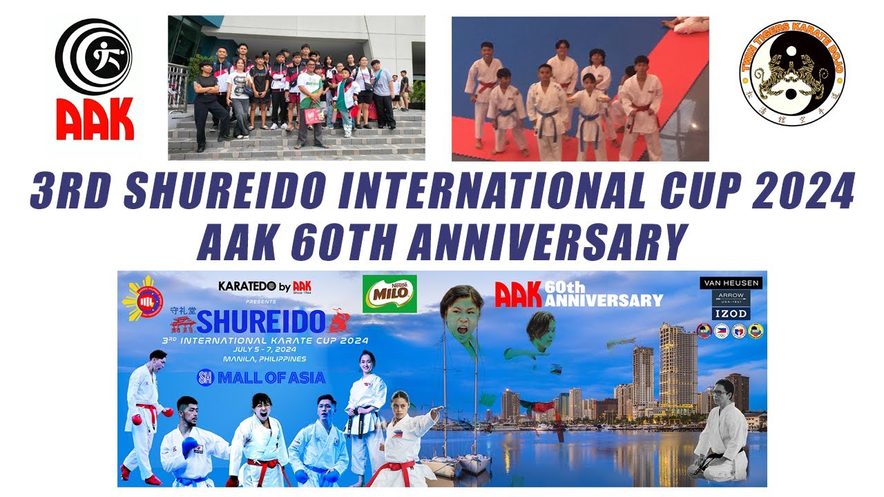 AAK: TWIN TIGERS KARATE DOJO AT THE 3RD SHUREIDO INTERNATIONAL CUP 2024 ...