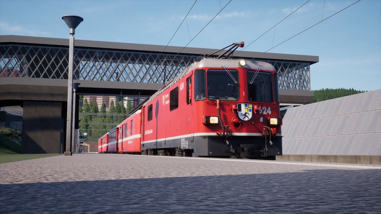 Train Sim World 4 / Frische Bergluft auf der Arosa Linie / Part 5 - YouTube