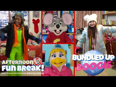 “The Bundled Up Boogie” | Chuck E. Cheese Winter Winner-Land ...