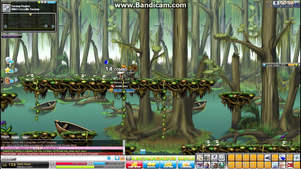 MapleStory - New Damage Effect - YouTube