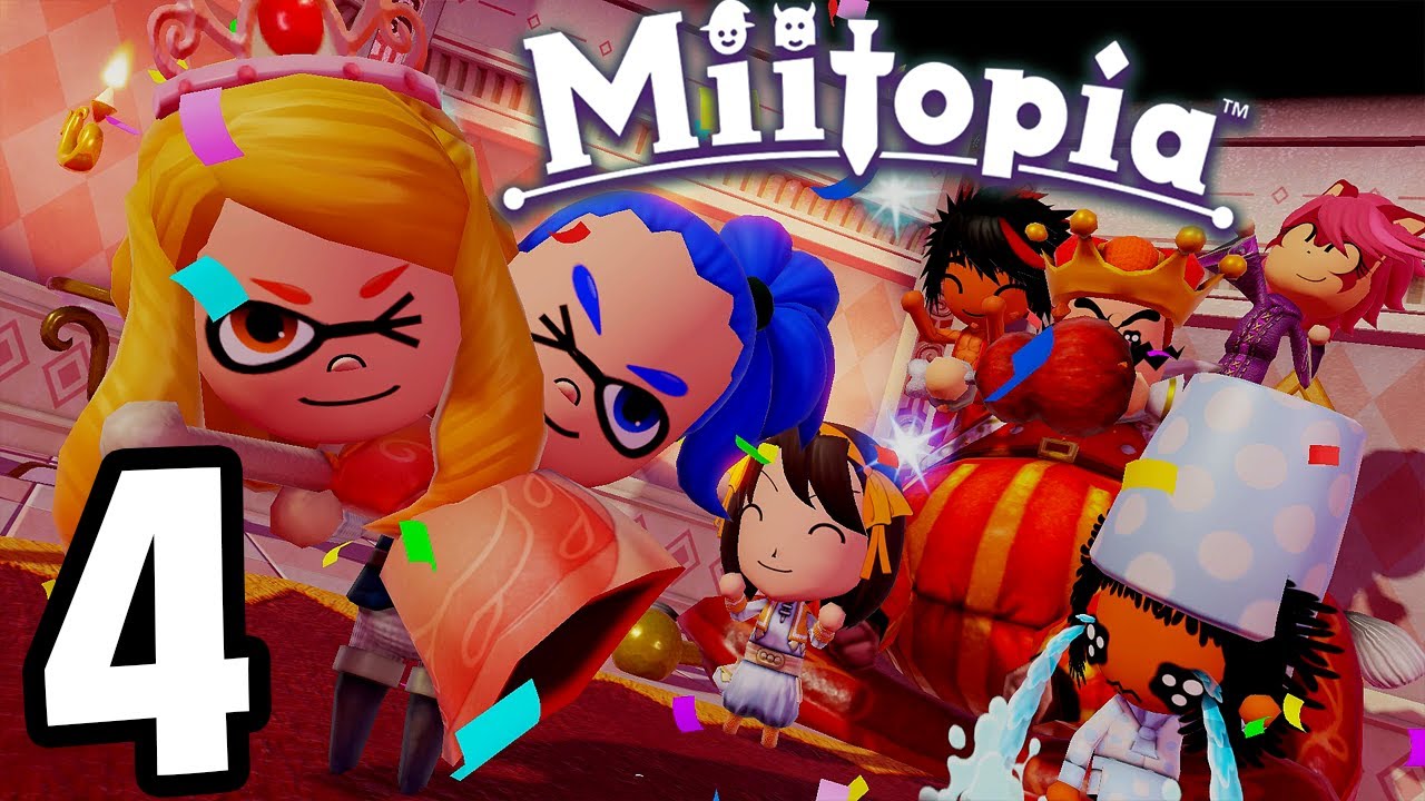 Miitopia Walkthrough # 4 - HAPPILY EVER AFTER INKLINGS!! THIS DREAM IS CRAZY!! - YouTube