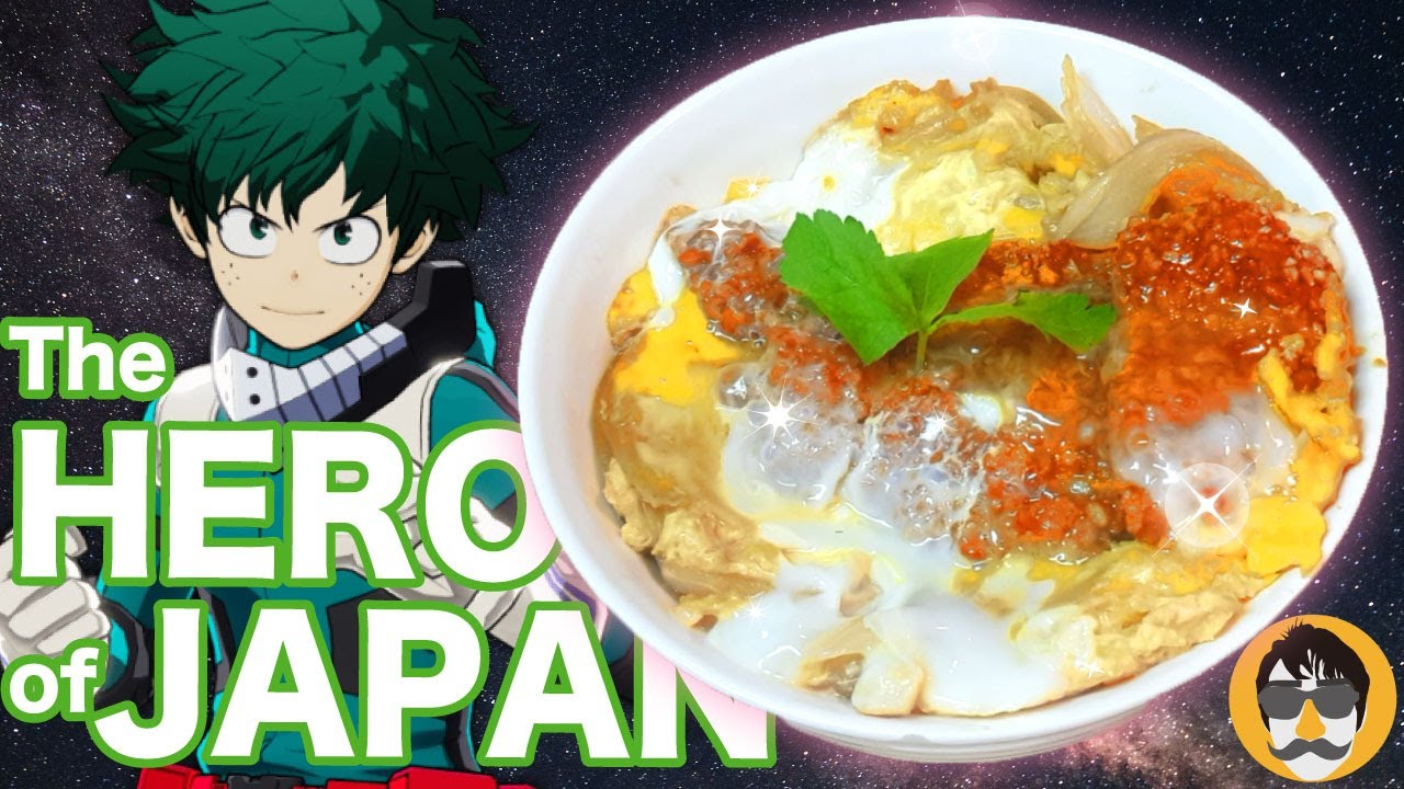【Anime Inspired Recipe】My Hero Academia's Katsudon ONLY BETTER! - YouTube