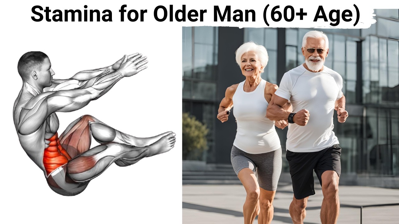 Workout to Build Real Power in Senior or Older Man - YouTube