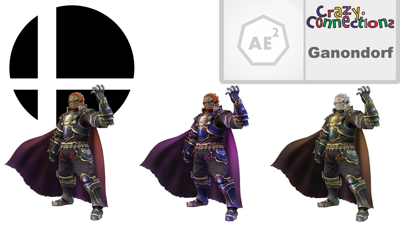 The History and Origins of Ganondorf's Colors in Smash Bros. - YouTube