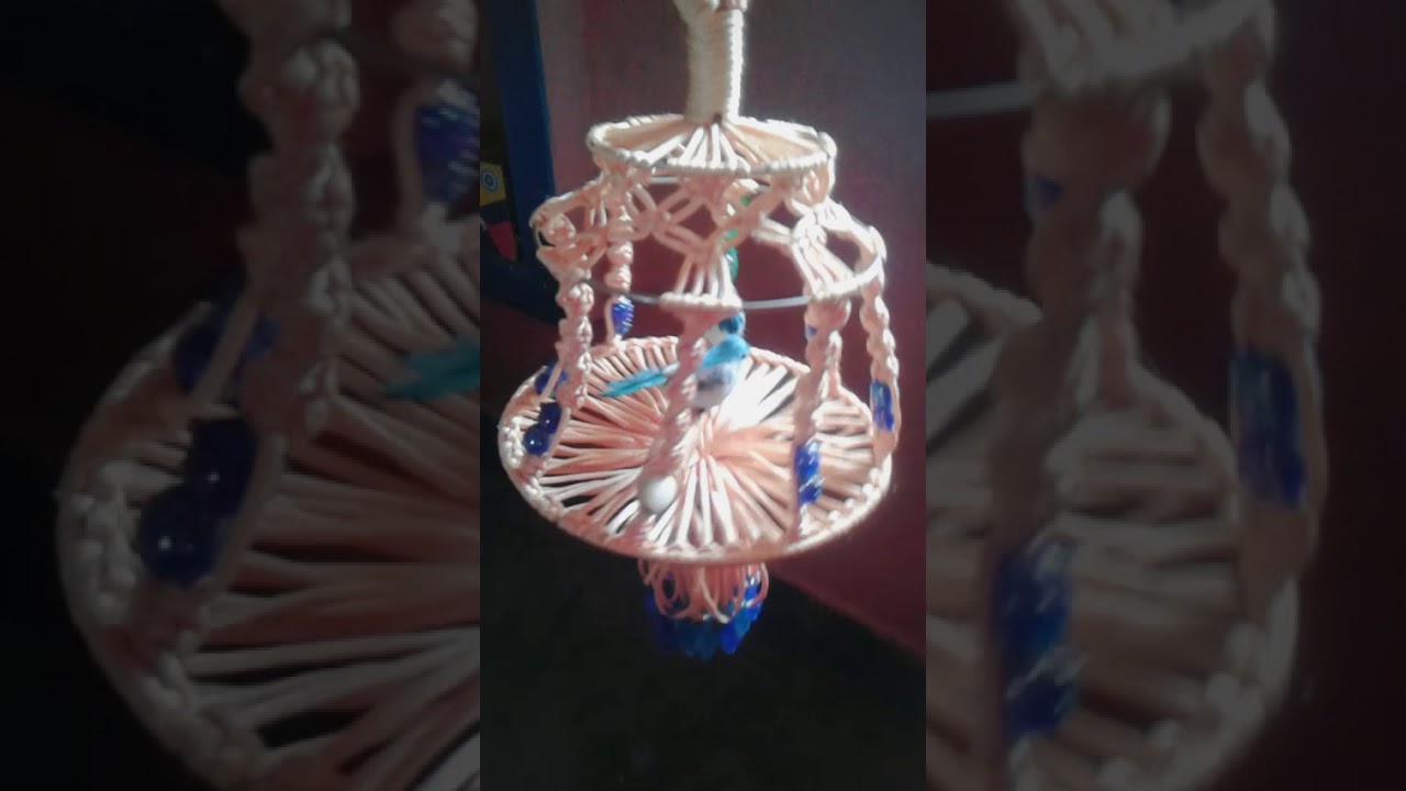 Macrame Bird House - YouTube