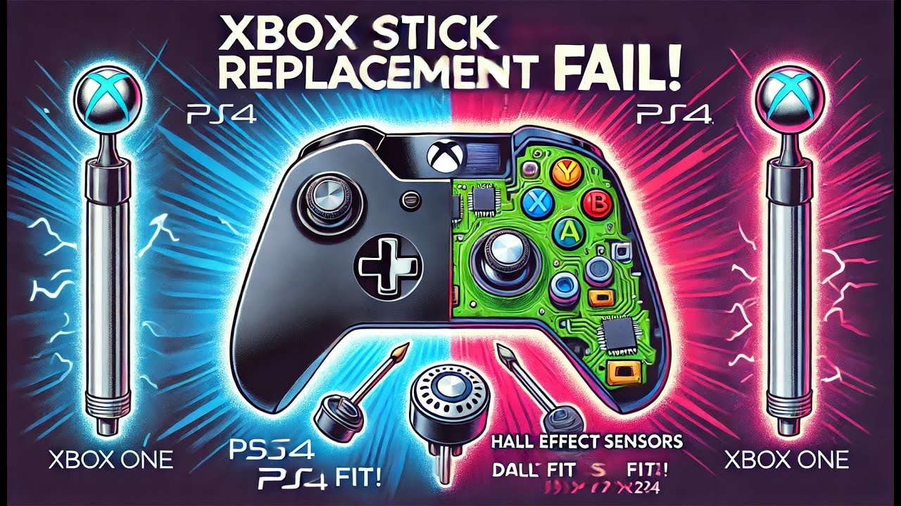 Xbox One Controller Stick upgrade to Hall Effect sensors - FAILED ...