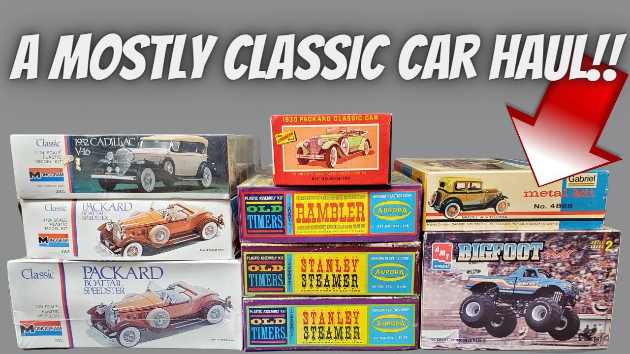 Check out these CLASSIC American Model Kits!! - YouTube