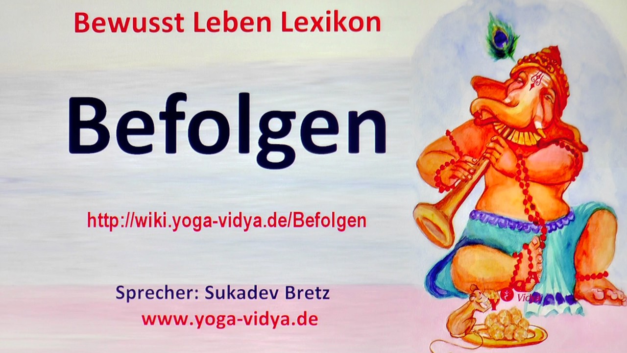 Befolgen Bewusst Leben Lexikon - YouTube