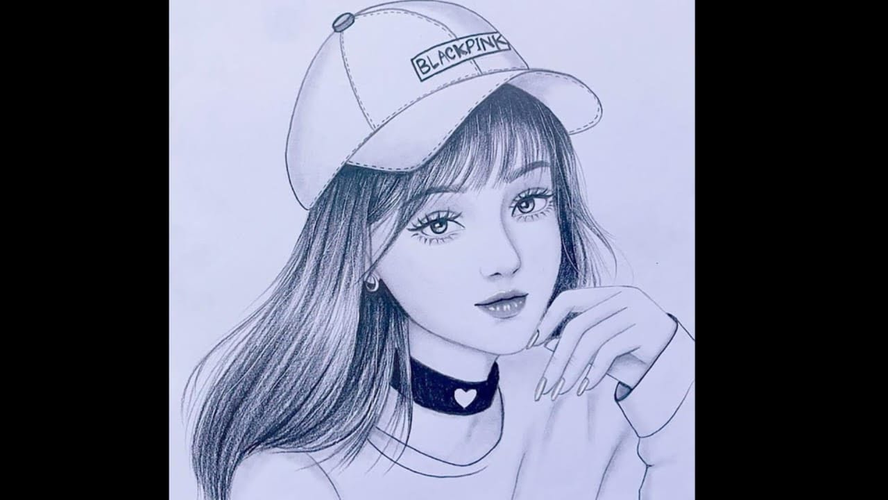 How to Draw beautiful girl | Pencil drawing Girl | Pencil sketch - YouTube