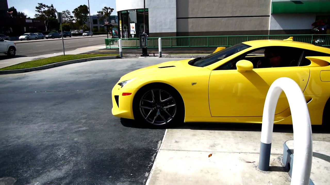 Lexus LFA Acceleration Sound - YouTube