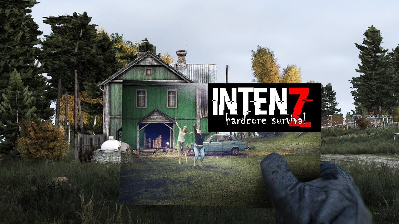 My second live broadcast - DayZ - the hardest server - IntenZ - YouTube