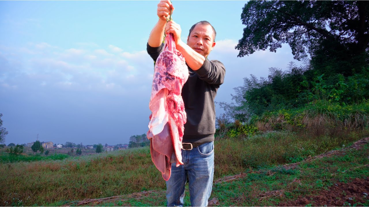 The CRAZIEST Ancient Chinese Way to Cook a Whole Pig's Lung: surprising ...