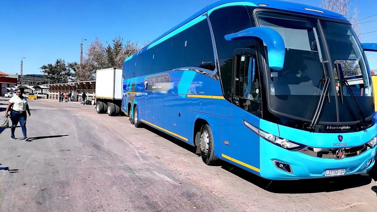 Tamuka coaches from south African to Zimbabwe Harare - YouTube