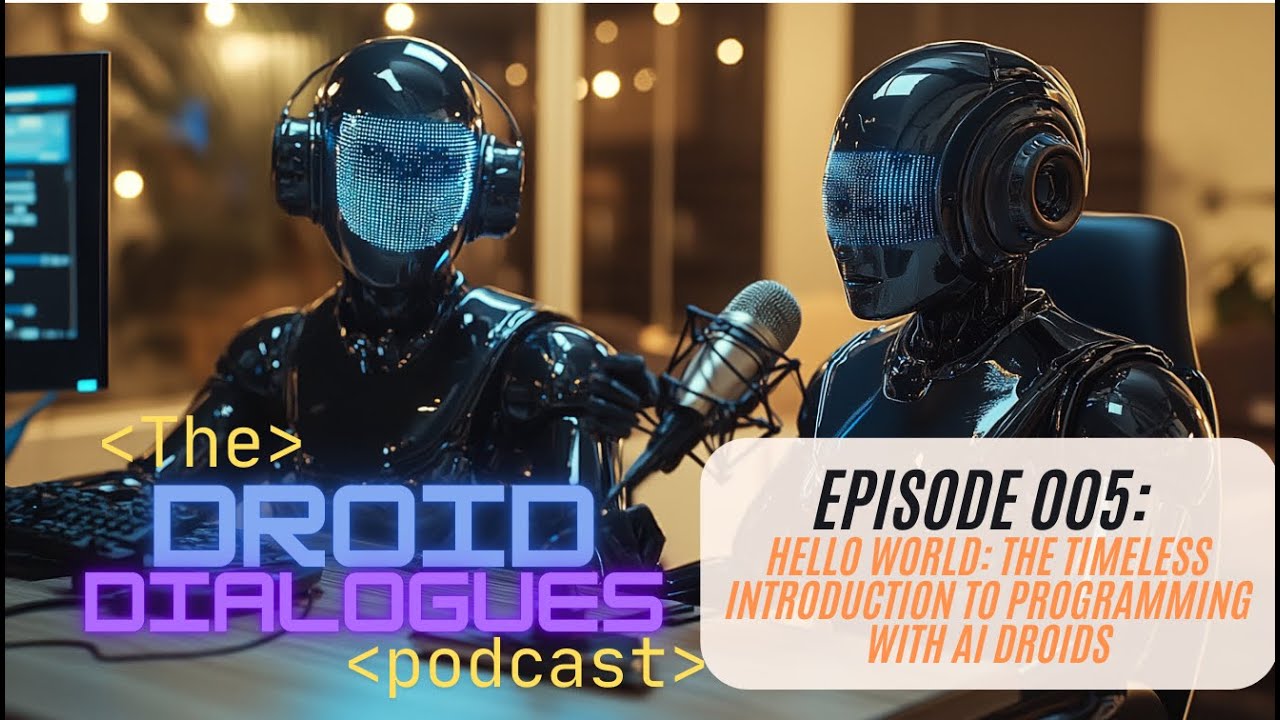 "Hello World”: The Timeless Introduction to Programming with AI Droids - Ep. 005 - YouTube